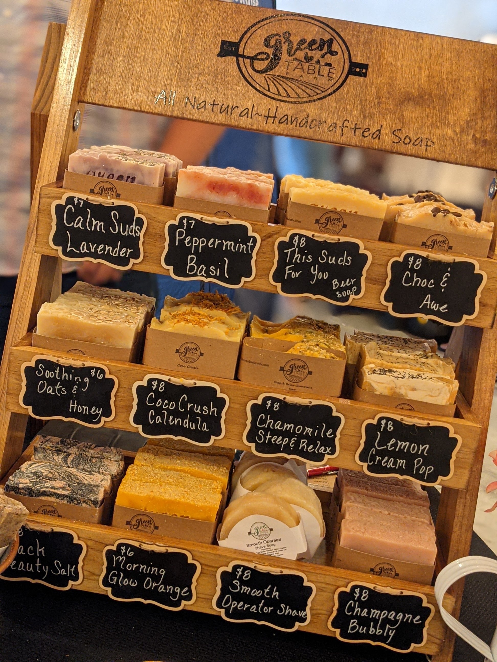 Handcrafted Soap – Green Table Farm LV